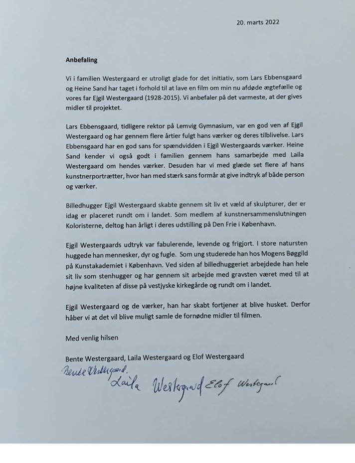 Ejgil Westergaard Start – Lars